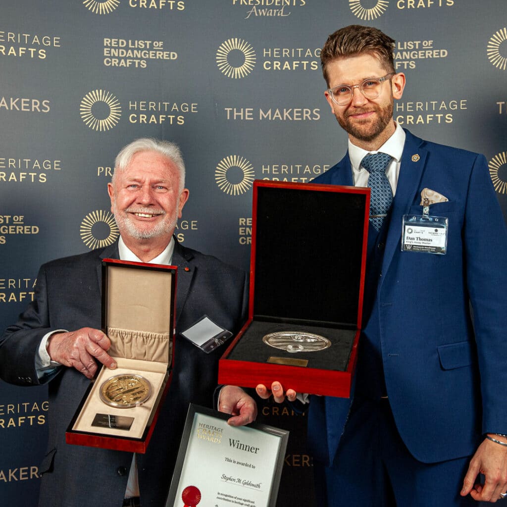 Somerset polisher wins Precious Metalworker of the Year Award 2025 - Heritage Crafts